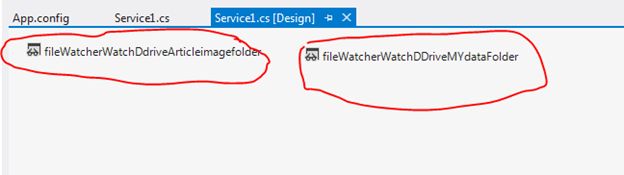 Create File Watcher Window Service In C