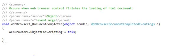 Use JavaScript Function in C# Windows Application