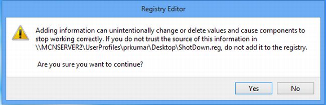 Add Shutdown and Restart Options in the Windows 8 Context Menu