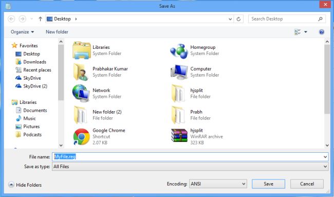 Add Shutdown and Restart Options in the Windows 8 Context Menu