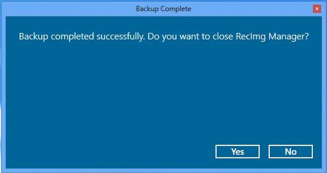 How to Create Backup and Restore It in Windows 8