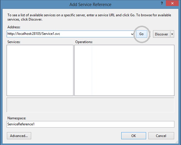 ASP.Net Web Application Using WCF