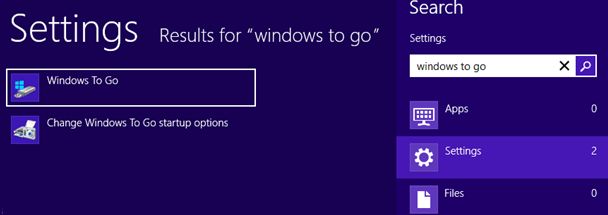 Create a Windows To Go Workspace in Windows 8 Enterprise