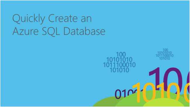 Create And Connect SQL Server And Database On Windows Azure