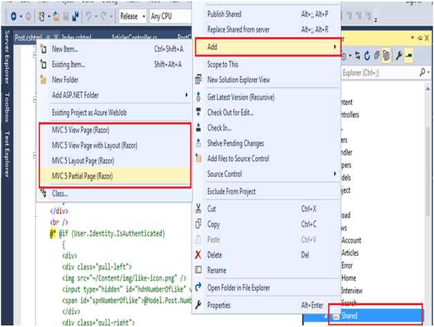 Why Partial View In ASP.NET MVC