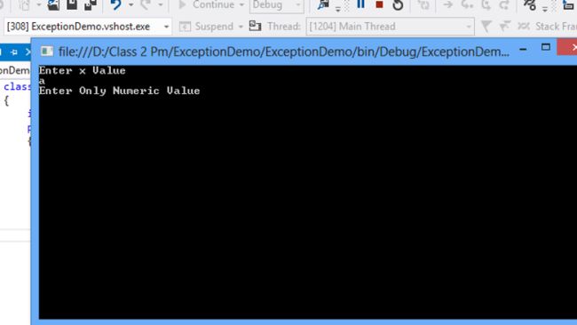 Try and Catch Blocks in C#