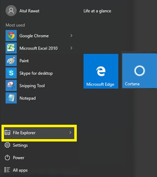 Access Windows Accessories Tools In Windows 10