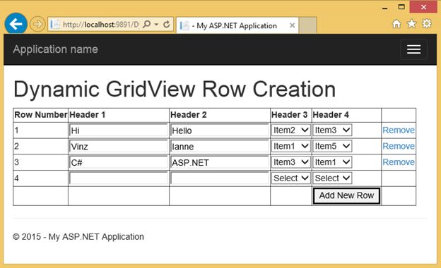 Dynamically Adding and Deleting Rows in GridView and Saving All Rows at ...