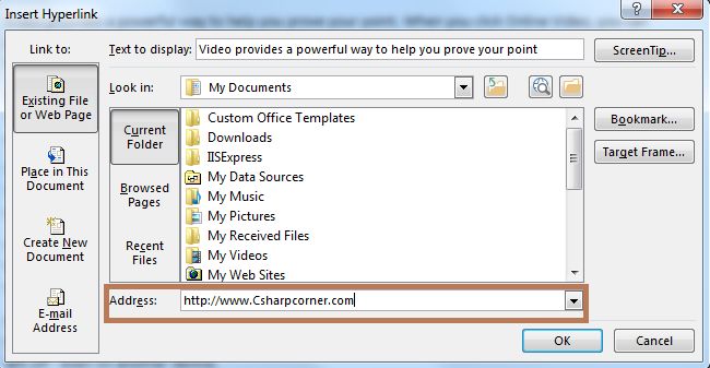 Turn Text Into Hyperlinks in Word 2013 Turn Text Into Hyperlinks in Word 2013