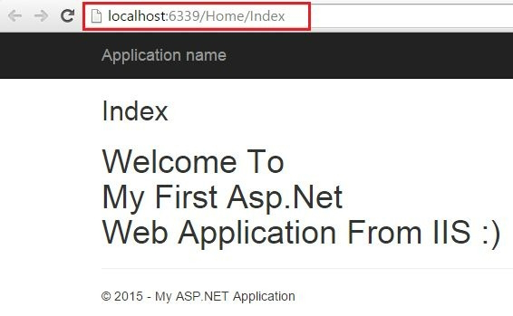 How To Publish Aspnet Mvc On Iis Mvc 50 Part 3