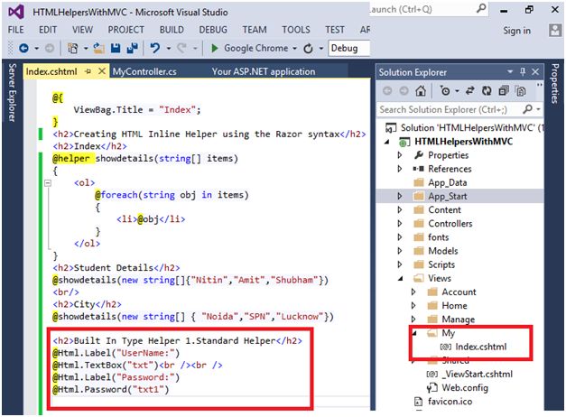 HTML Helpers In ASP.NET MVC 5.0: Part 10