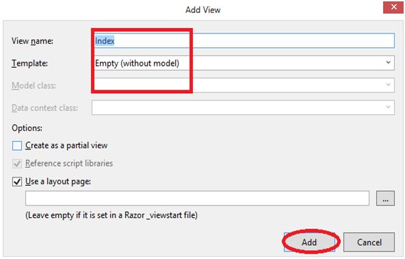 Using Partial Views In ASP.NET MVC 5.0: Part 7