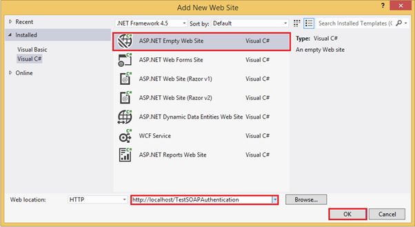 Web Service in ASP.Net (Security by SOAP Authentication): Part 5