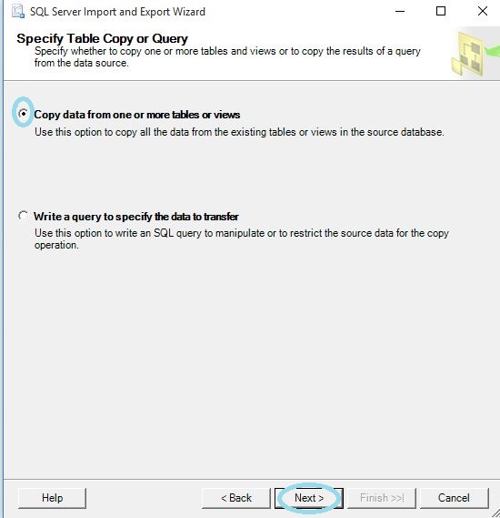 Export SQL Tables To Excel File