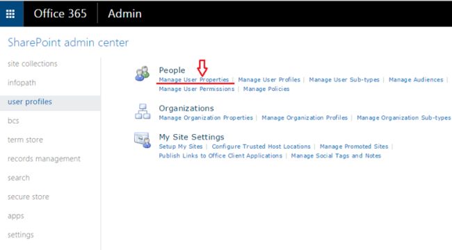 Create Custom User Profile Property In SharePoint Online