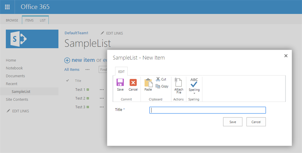Launch The SharePoint List Forms on Dialog