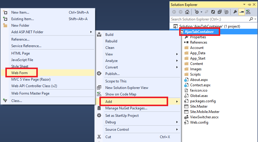 Ajax Tab Container Extender In Aspnet