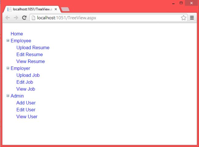 TreeView Control In ASP.NET