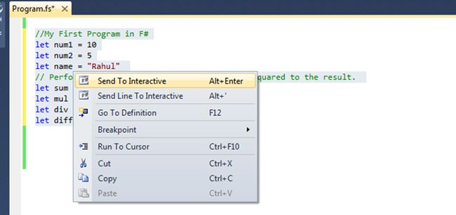 Introduction to F# (F-Sharp)