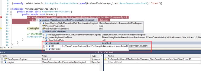 Precompiled Razor View Using Razorgenerator Mvc And