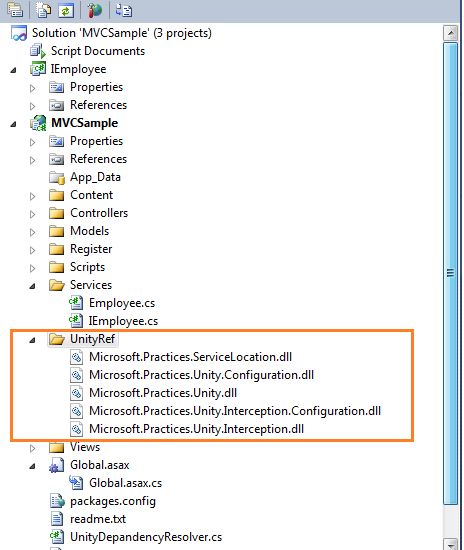 Dependency Injection in MVC 3 Using Constructor Injection in Unity