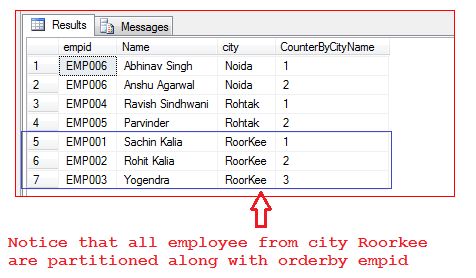 Difference Between ROW_NUMBER () OVER () & PARTITION BY Clause
