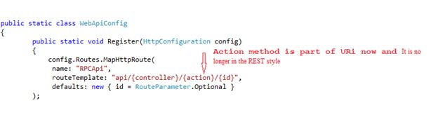 Webapi Execution Of Rpc Style Action Method In Webapi Using Mvc4 9624