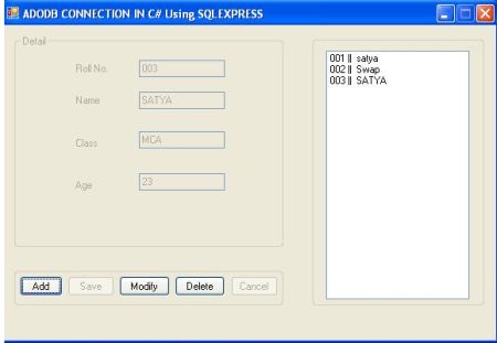 ADODB Connection in .NET Application Using C#