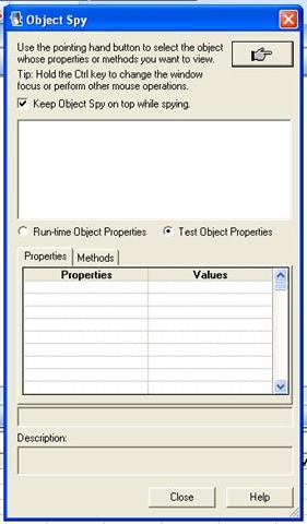 Viewing Object Properties and Operations Using the Object Spy