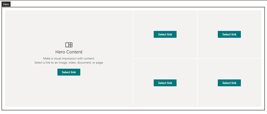 Use Of Hero Web Part In SharePoint Online