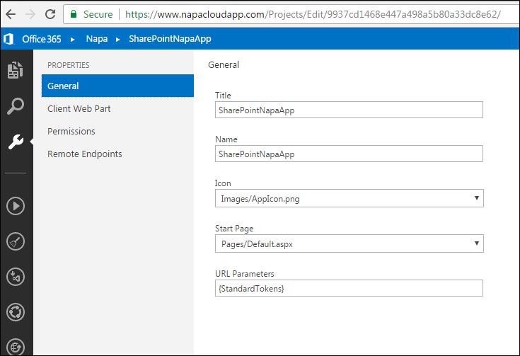 Create A Basic SharePoint-Hosted Add-In By Using Napa Office 365 Development Tools