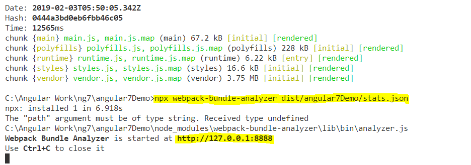 Angular Stats - ng build Vs ng build --prod