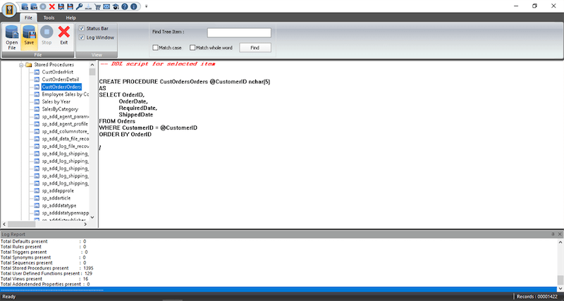 Toolkit for MS SQL – All-In-One Tool for SQL DBAs