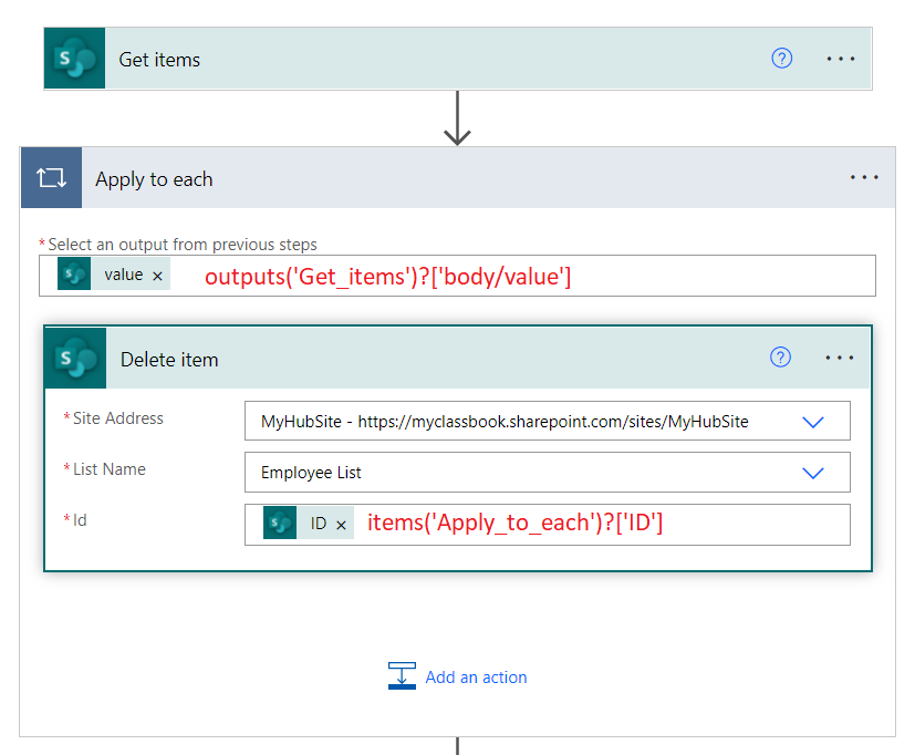 Bulk Delete The SharePoint List Items Using Power Automate Flow