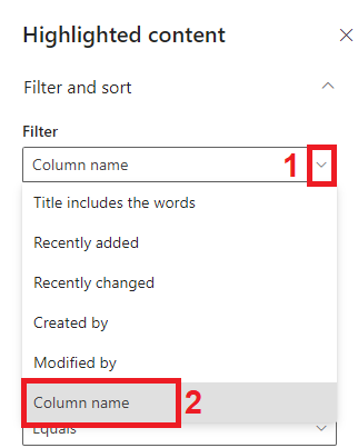 Video Embed Using Highlighted Content WebPart In SharePoint Online