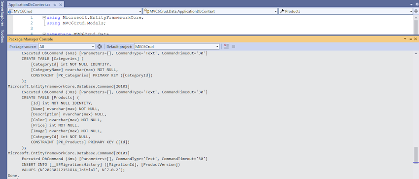 Aspnet Core Mvc Net 60 Crud Operation