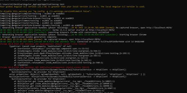 Useful Commands In Angular