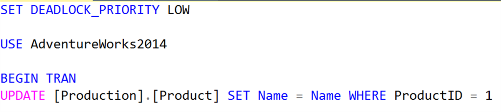 DEADLOCK_PRIORITY: How is it Used?