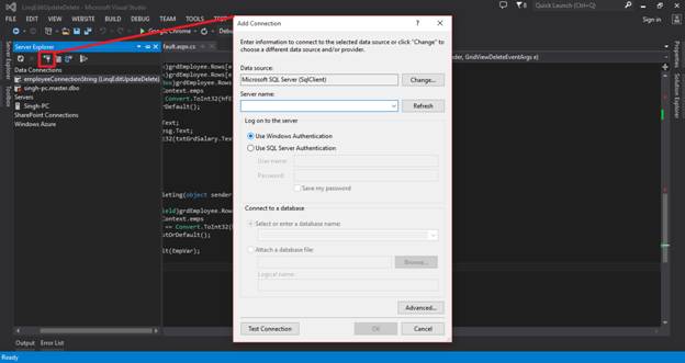 Edit Update And Delete In Gridview Using Linq