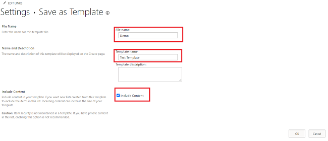 Save A List As Template In SharePoint Online Using PowerShell