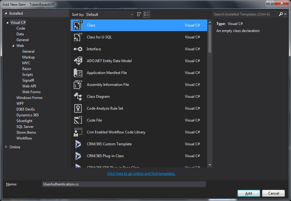 How To Create ASP.NET Web API With Token-Based Authentication