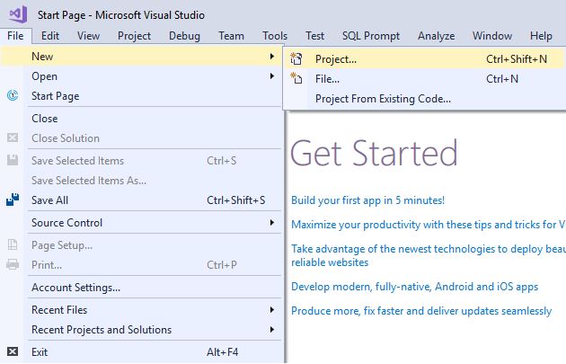 Getting Started Angular In Net Core 2 
