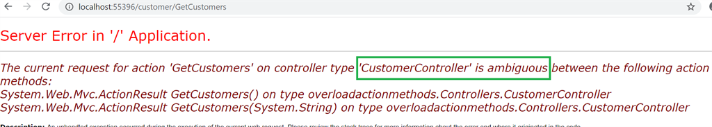 Overloading MVC Action Methods
