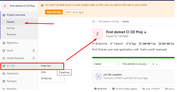 GITLAB CI/CD Pipeline for Beginners Using a YMLFile