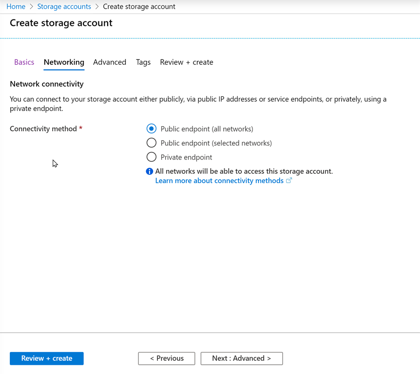 Creating Azure Storage Account And Supported Services Creating Azure Storage Account And Supported Services