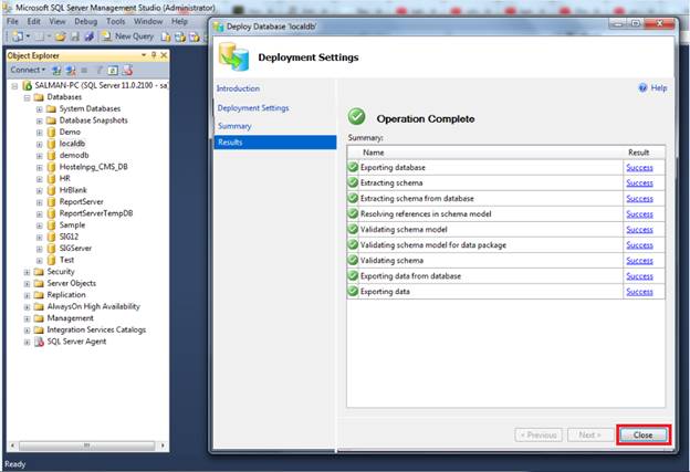 Deploy Database From Local To Azure Using Deploy Database To SQL Azure ...