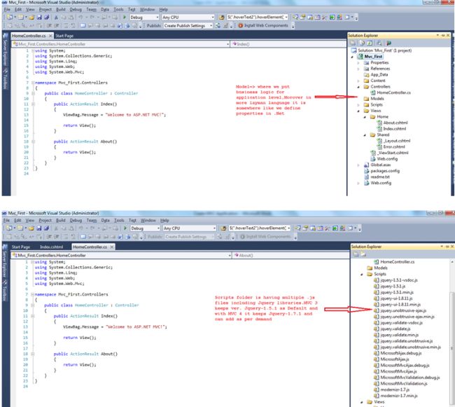 Create Your First MVC3 Application