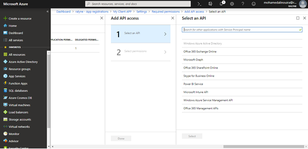 Azure Active Directory Create Applications Add Scopes And Add Api Access