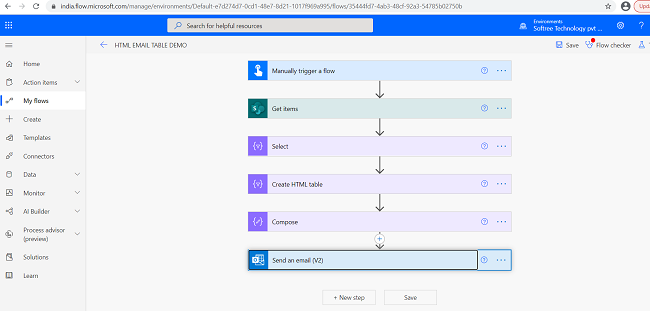 Create A Style Html Table In An Email Using Power Automate 3379