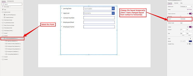 How to Apply Properties to Multiple DataCardKey and DataCardValue Fields